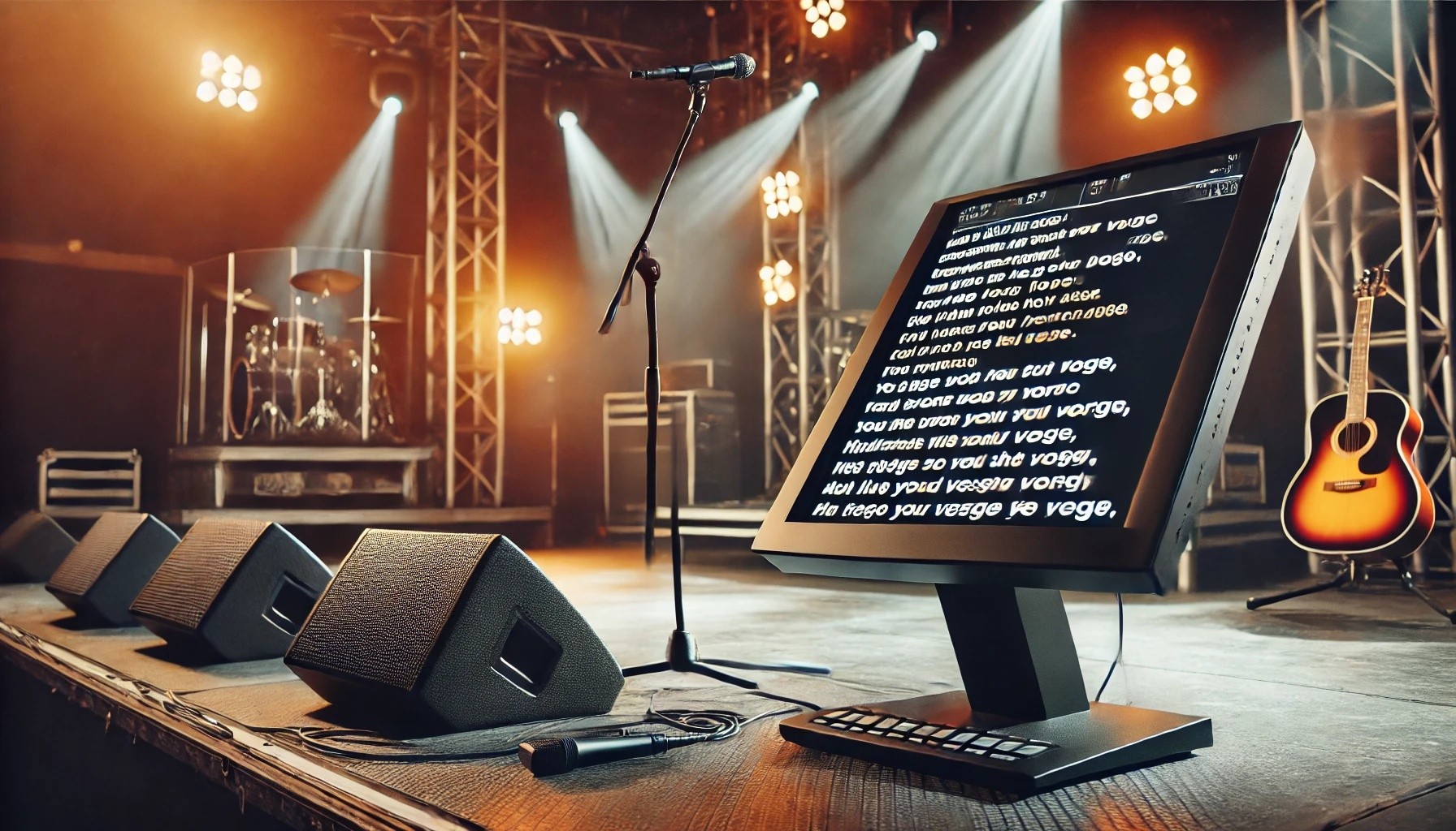 Mastering Performances with a Lyrics Teleprompter App - Eimic Music